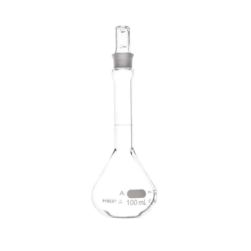 PYREX EZ Access Volumetric Flask with Taper Stopper | Corning