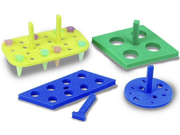 Floating Foam Tube Racks