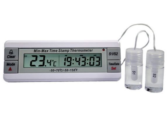 Dual-Temp Digital Vaccine Thermometer Kit