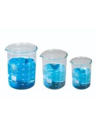 science beakers set