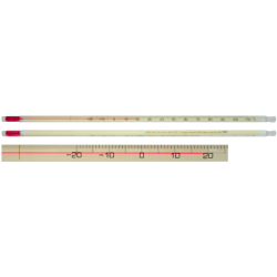 Partial Immersion Safety Coated SAMA Spirit Thermometers