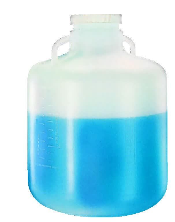 Nalgene® Low-Density Wide Mouth Polyethylene Carboys with Handles
