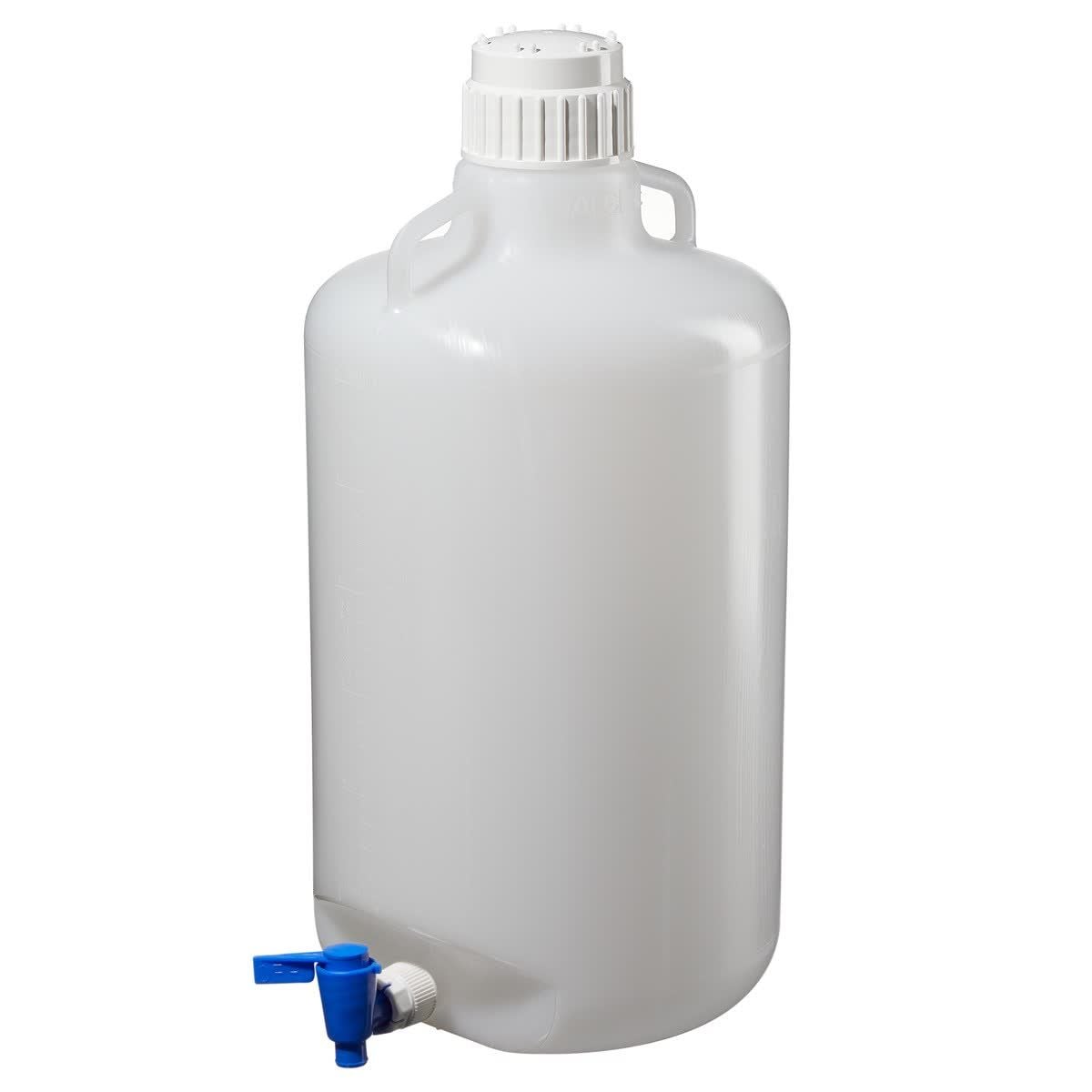 Nalgene® Low-Density Polyethylene Carboys with Spigot and Handles