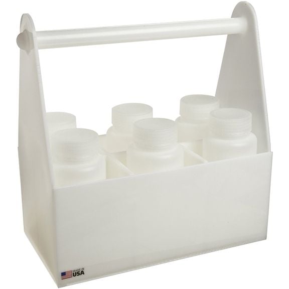 HDPE Lab Safety Bottle Carrier