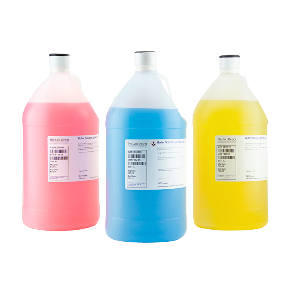 Color Coded pH Buffers for Calibration | The Lab Depot