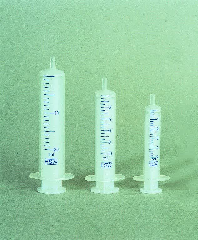 HSW® HENKE-JECT® Two-Part Single-Use Sterile Luer-Slip Syringes