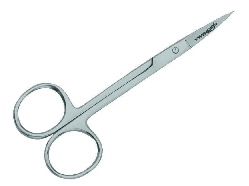 VWR® Dissecting Scissors, Sharp Tip, 4 1/2