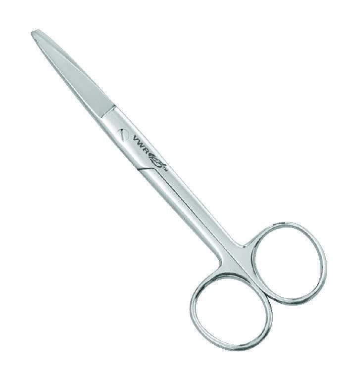 VWR® Dissecting Scissors, Sharp/Blunt Tip