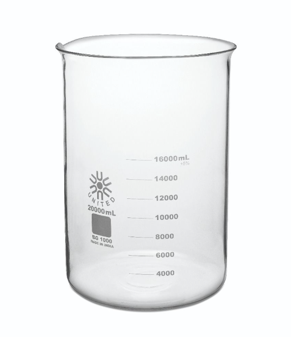 Borosilicate Glass Low Form Beakers | United Scientific