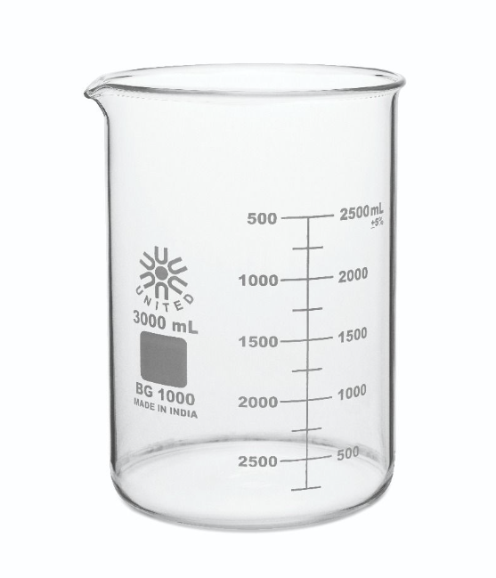 Borosilicate Glass Low Form Beakers | United Scientific
