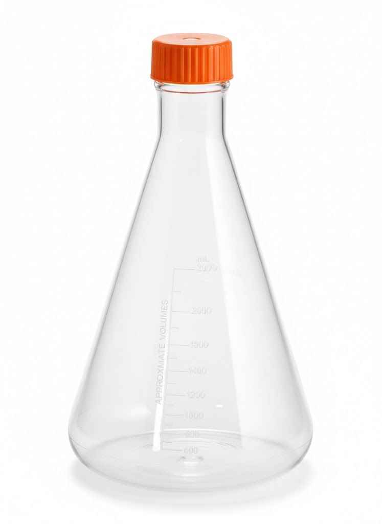 Polycarbonate Vent Cap Erlenmeyer Shake Flask | Corning