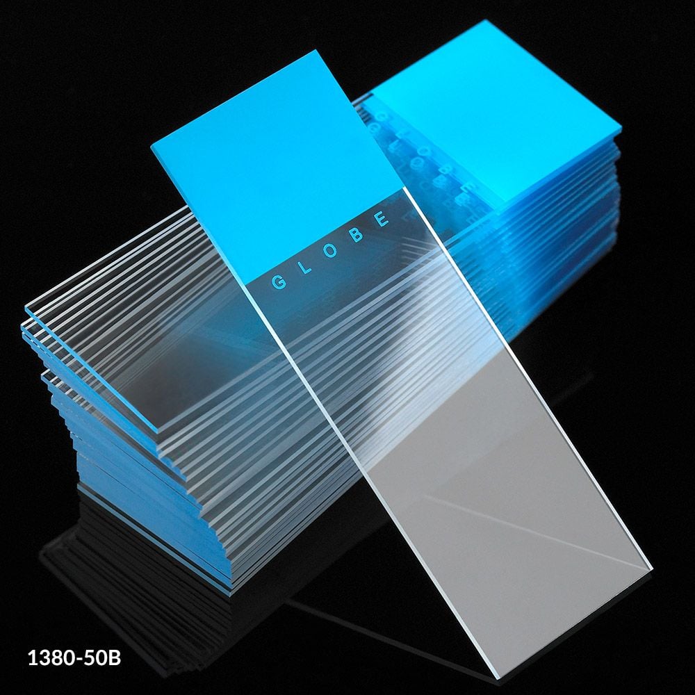 Diamond White Glass Color Coded Frosted Microscope Slides