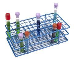 Coated Wire Tube Rack, 12-108 Place