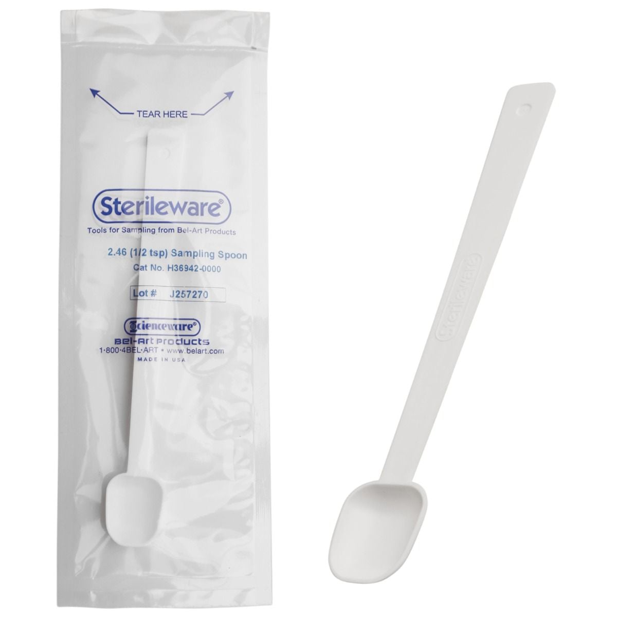 Sterileware® Long Handle Sampling Spoons
