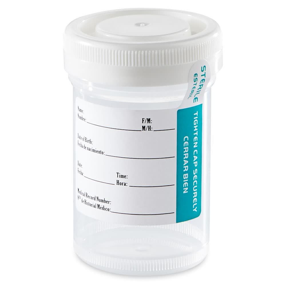 Tite-Rite™ Sterile Leak Resistant Containers, Patient ID Label