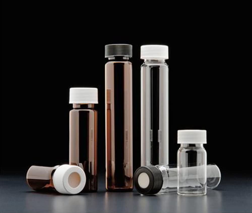 Pre-Cleaned Class 2 VOA Vials with Open Top White Polypropylene ...