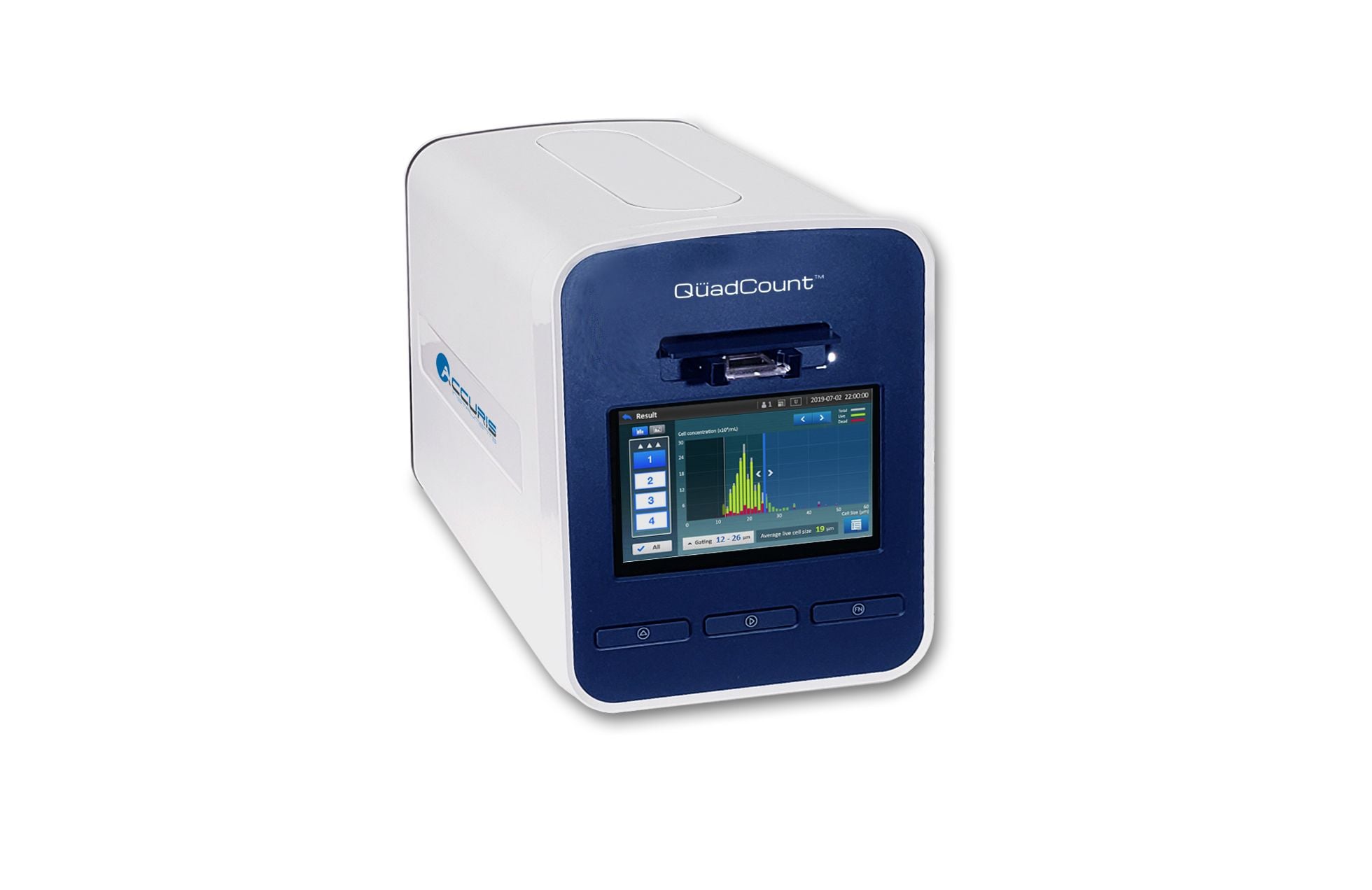 Benchmark Scinetific QuadCount Automated Cell Counters