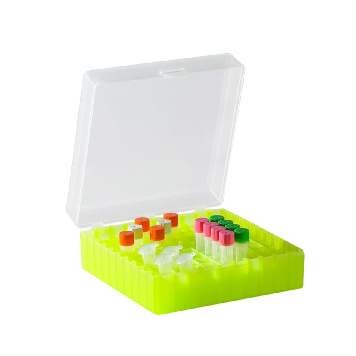 100 Place Polypropylene Microtube Boxes