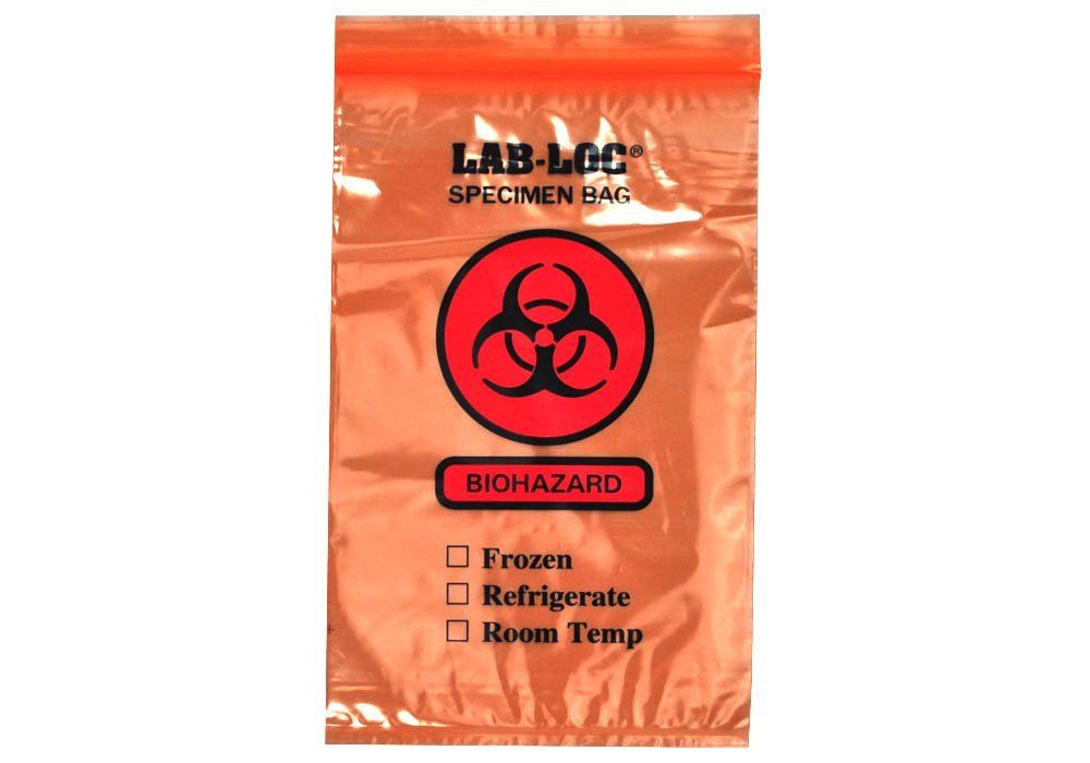 3-Wall Lab-Loc® Specimen Transfer Bags