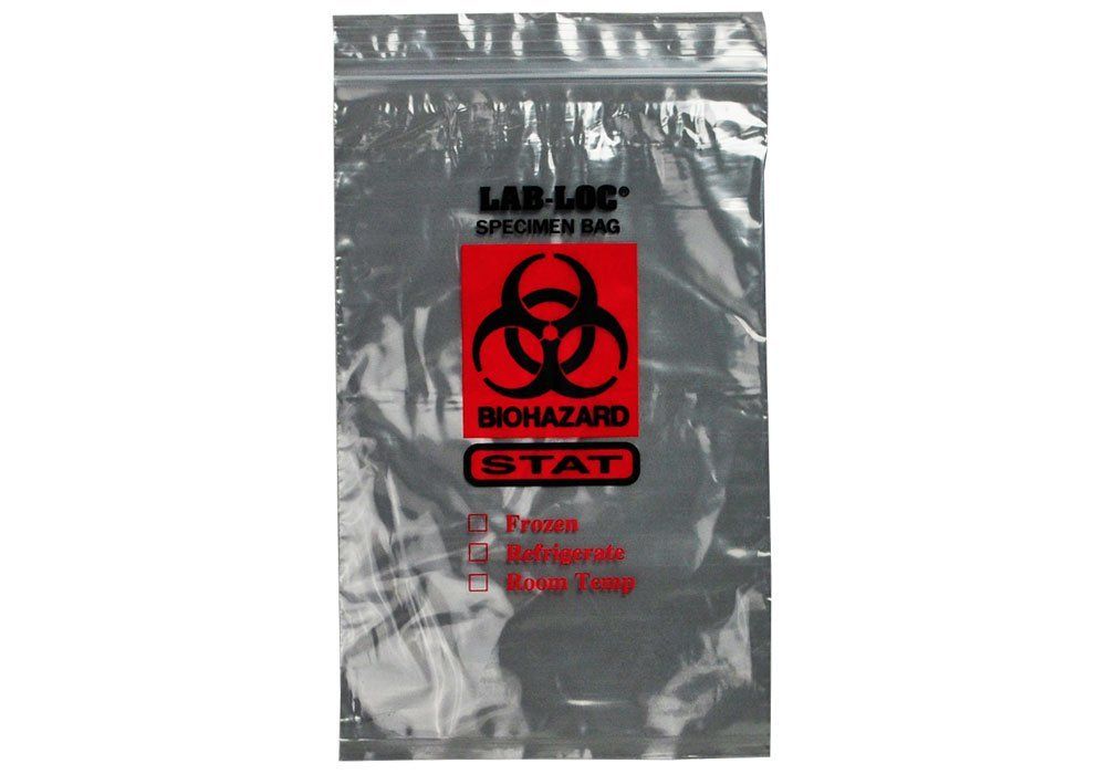 3-Wall Lab-Loc® Specimen Transfer Bags