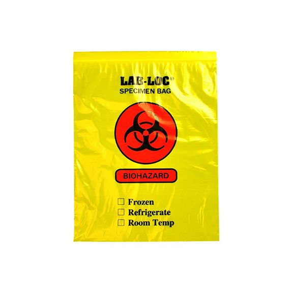 2-Wall Lab-Loc® Specimen Transfer Bags