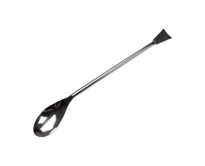 United Scientific REUZ Stainless Steel Offset Spoon Spatula