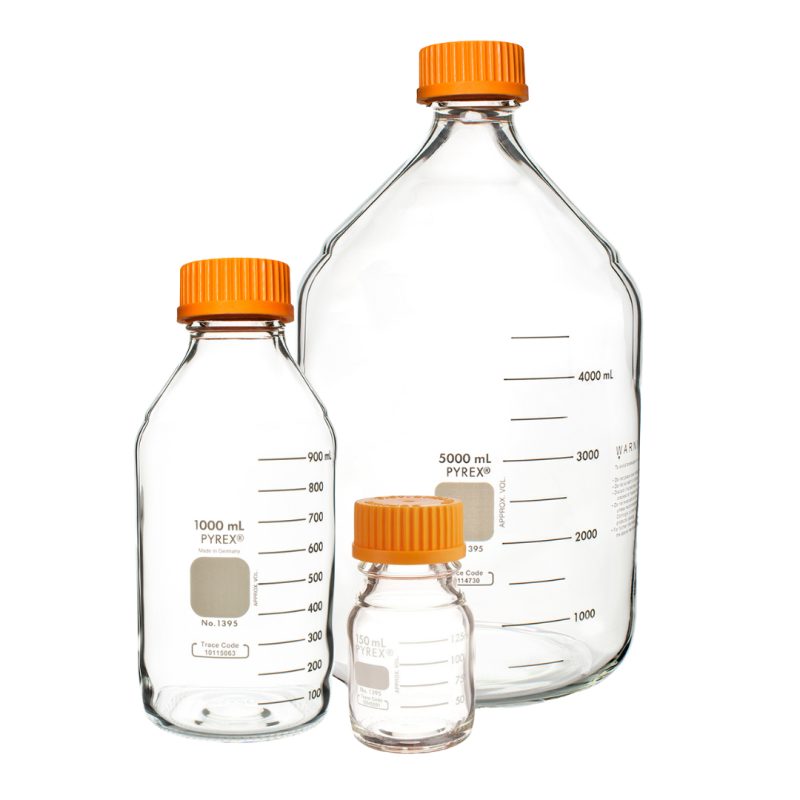 PYREX® Round Media Storage Bottles with Screw Cap | Corning Life Sciences