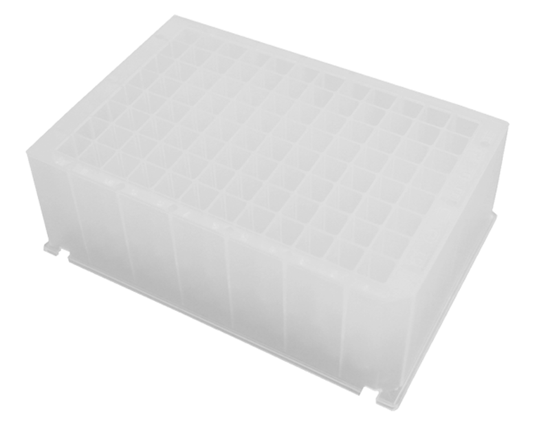 96-Well Deep Square Well Plate for KingFisher Extraction Platform