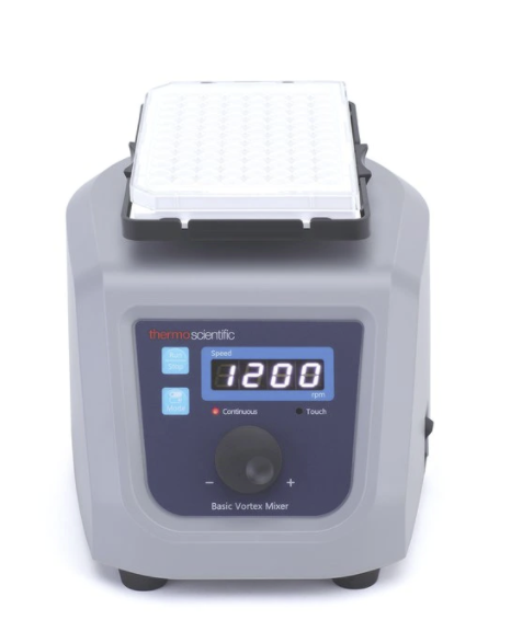 Thermo Scientific™ Basic Vortex Mixer (200-3000 RPM) | Dual-Mode Control
