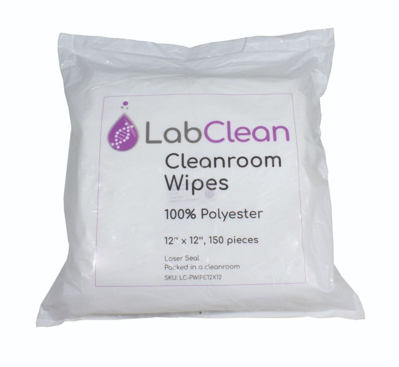 LabClean™ Cleanroom Wipes, 100% Polyester | United Scientific