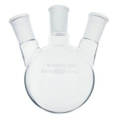 Heavy Wall Three-Neck Round Bottom Flasks