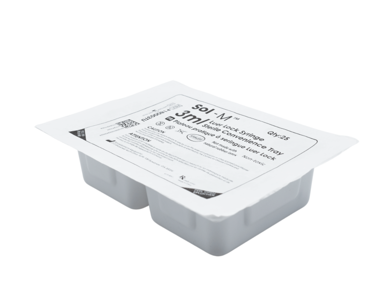 Sol-Care™ Luer Lock Syringe Convenience Trays | Sol-Millennium
