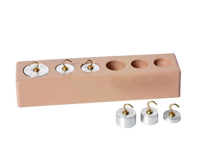 Hooked Weight Set (Aluminum) for Physics & Mechanics Experiments ...