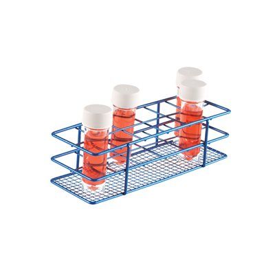 Coated Wire Tube Rack, 12-108 Place