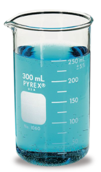 PYREX® Tall Form Graduated Berzelius Beakers, Spout