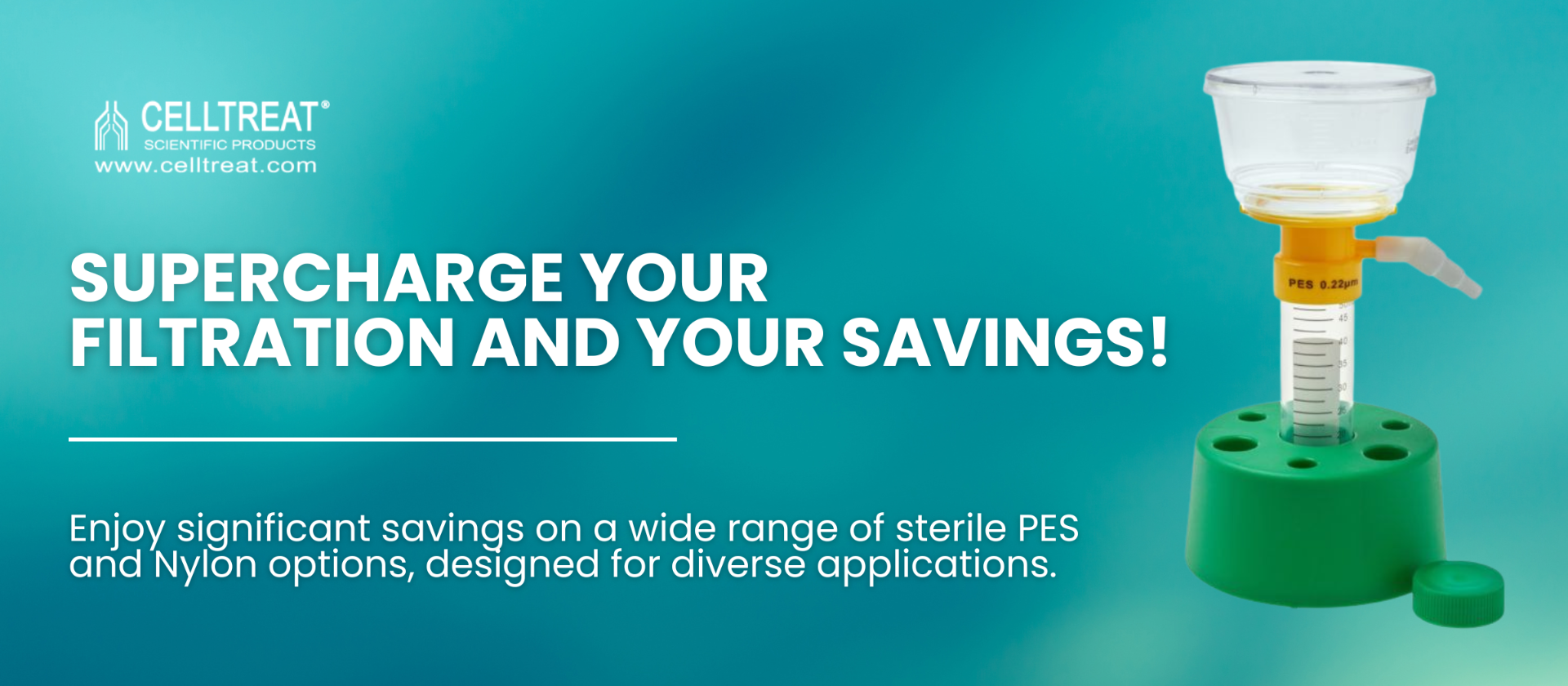 Up to 40% Off Celltreat Systems & Filters! | The Lab Depot Promotions